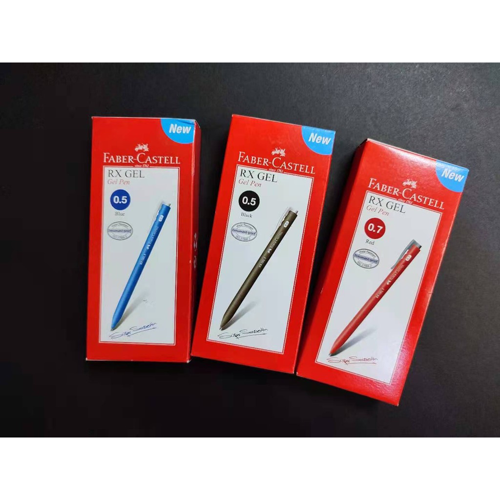 Faber-Castell RX Gel PEN 1BOX (10PCS) | Shopee Malaysia