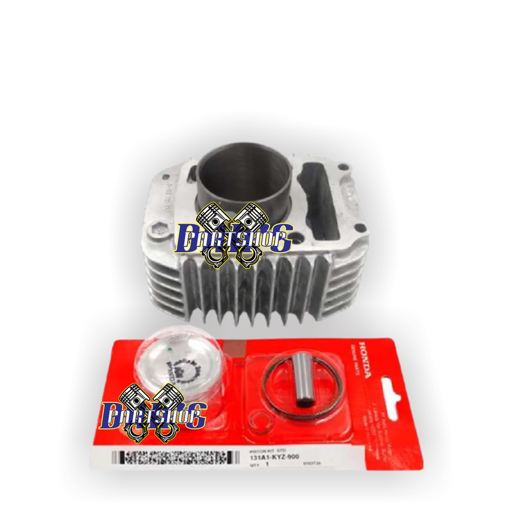 Cylinder comp And piston Package block And piston set Original Supra x ...