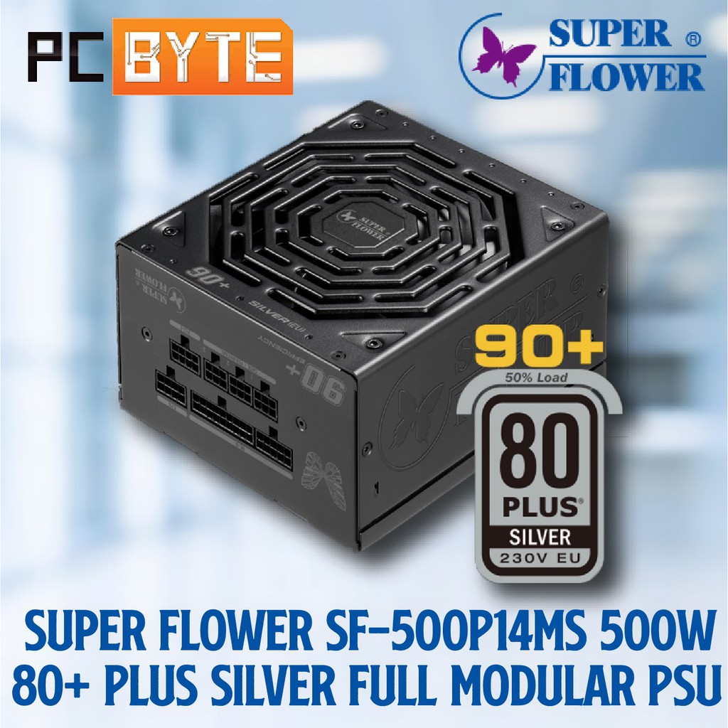 Super Flower Silver Eco Full Modular PSU (500W) | Shopee Malaysia