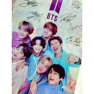 BTS A4 Size Clear File Folder | Shopee Malaysia