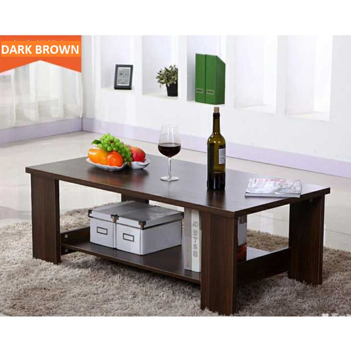 DIY Simple solid wood 2 Tier coffee table | Shopee Malaysia