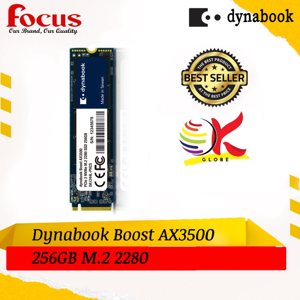 Dynabook Boost AX3500 256GB M.2 2280 PCIE SSD (OA1244L-PHCS) | Shopee ...