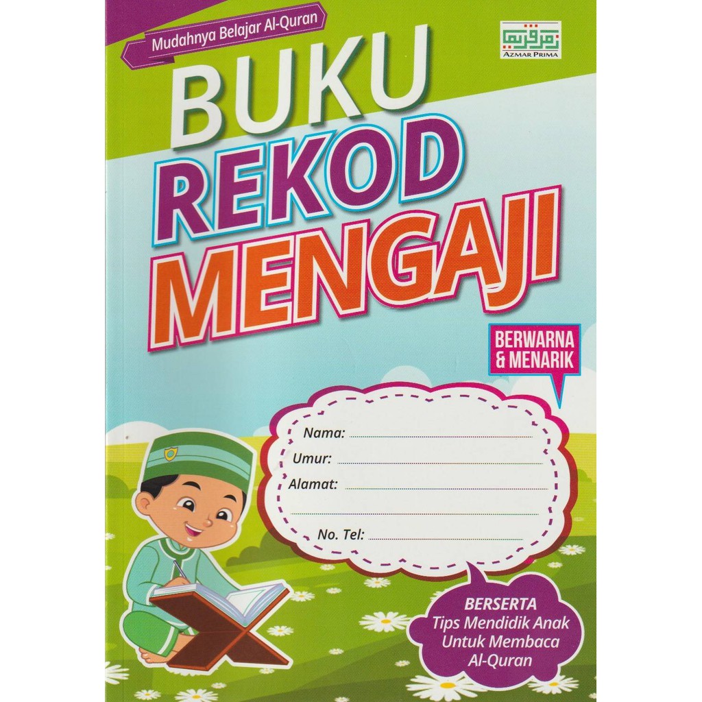 Buku Rekod Mengaji - Azmar Prima Enterprise | Shopee Malaysia
