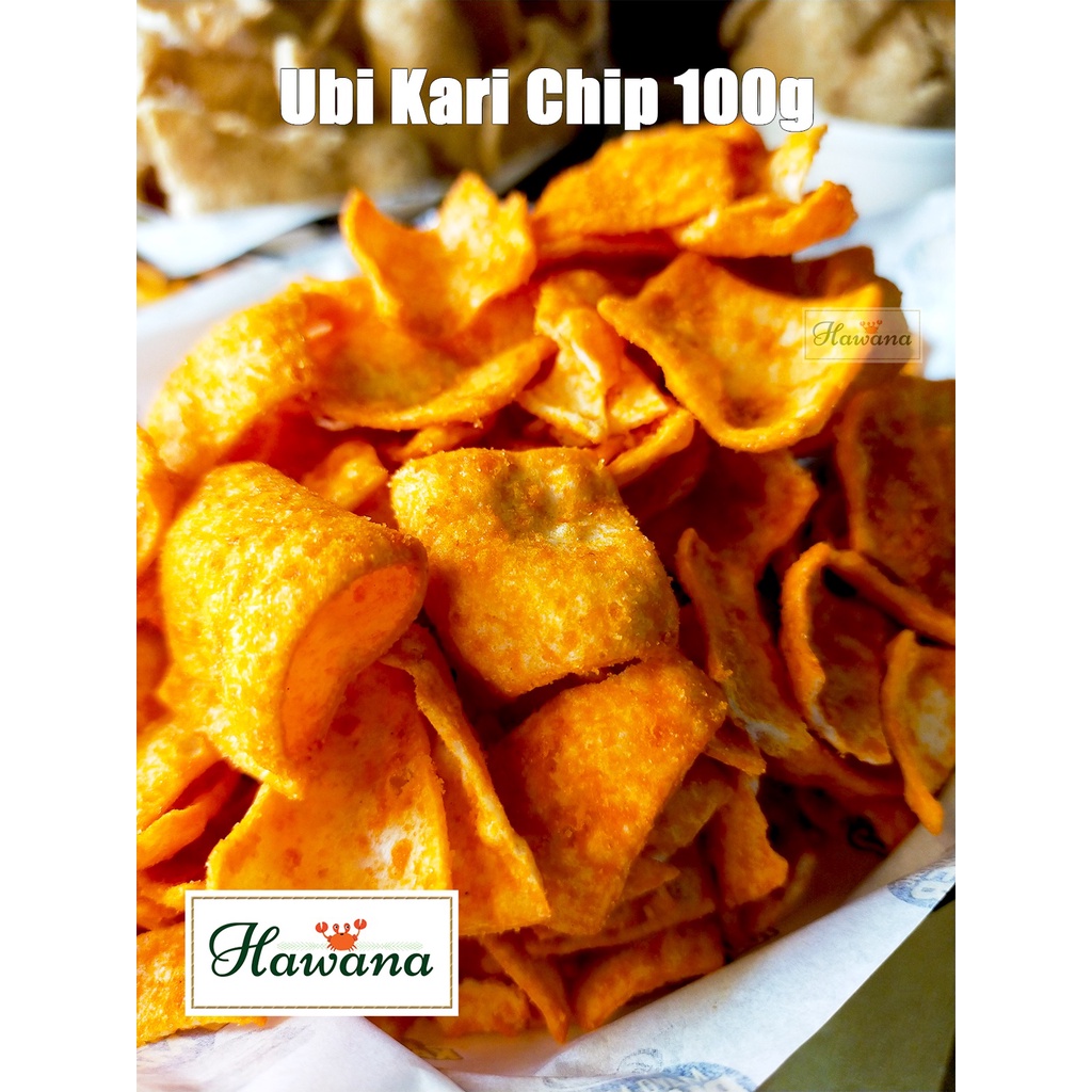 Ubi Kari Chip / Keropok Ubi Kari / 100g | Shopee Malaysia