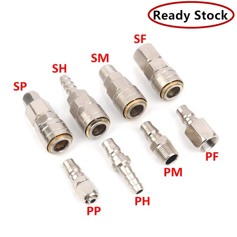 1pcs C type Quick connector Self locking connection PP SP PF SF PH SH ...