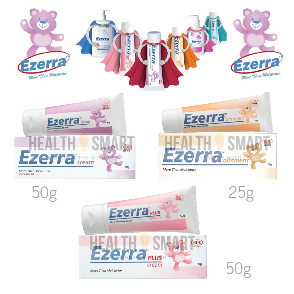 Ezerra Cream 50g / Ointment 25g / Ezerra Plus Cream 50g | Shopee Malaysia