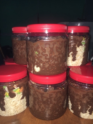 Chocojar by Crunchip No Topping Bubble Rice,mini coco crunch, Biskut ...
