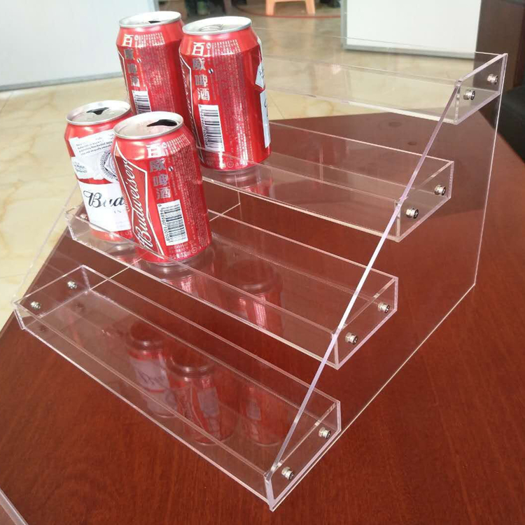 Paparan Banyak Lapisan Akrilik Boleh Boleh Dibongkar Rak Minuman ...