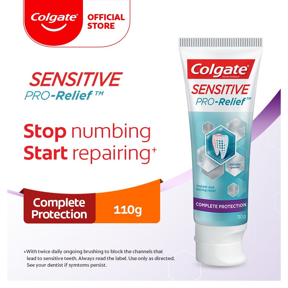 Colgate Sensitive Pro Relief Complete Protection Toothpaste 110g ...