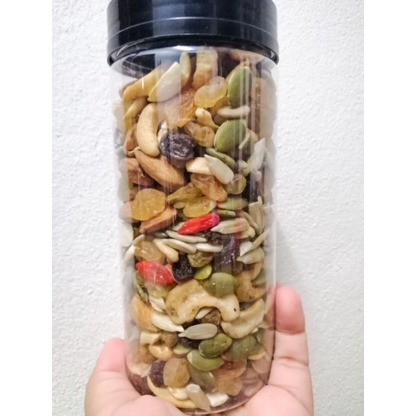 MIX NUTS AND BERRIES (KACANG CAMPUR/TRAIL MIX/PELBAGAI JENIS KEKACANG ...