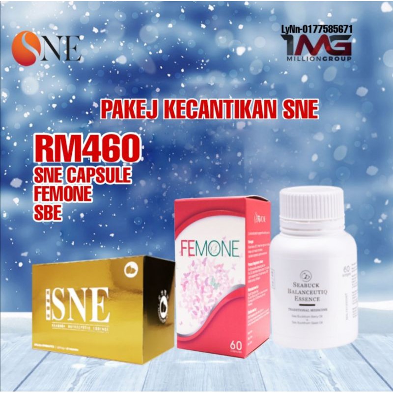 SNE CAPSULE + SBE CAPSULE + FEMONE - READY STOCK!! | Shopee Malaysia