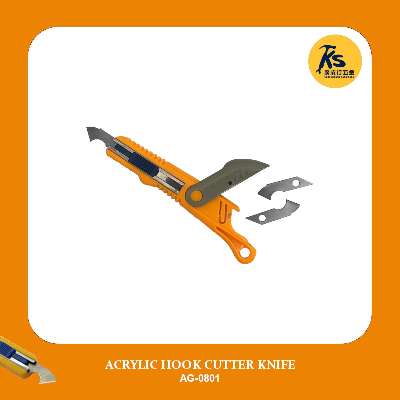 ACRYLIC HOOK CUTTER KNIFE ( AG-0801 ) | Shopee Malaysia