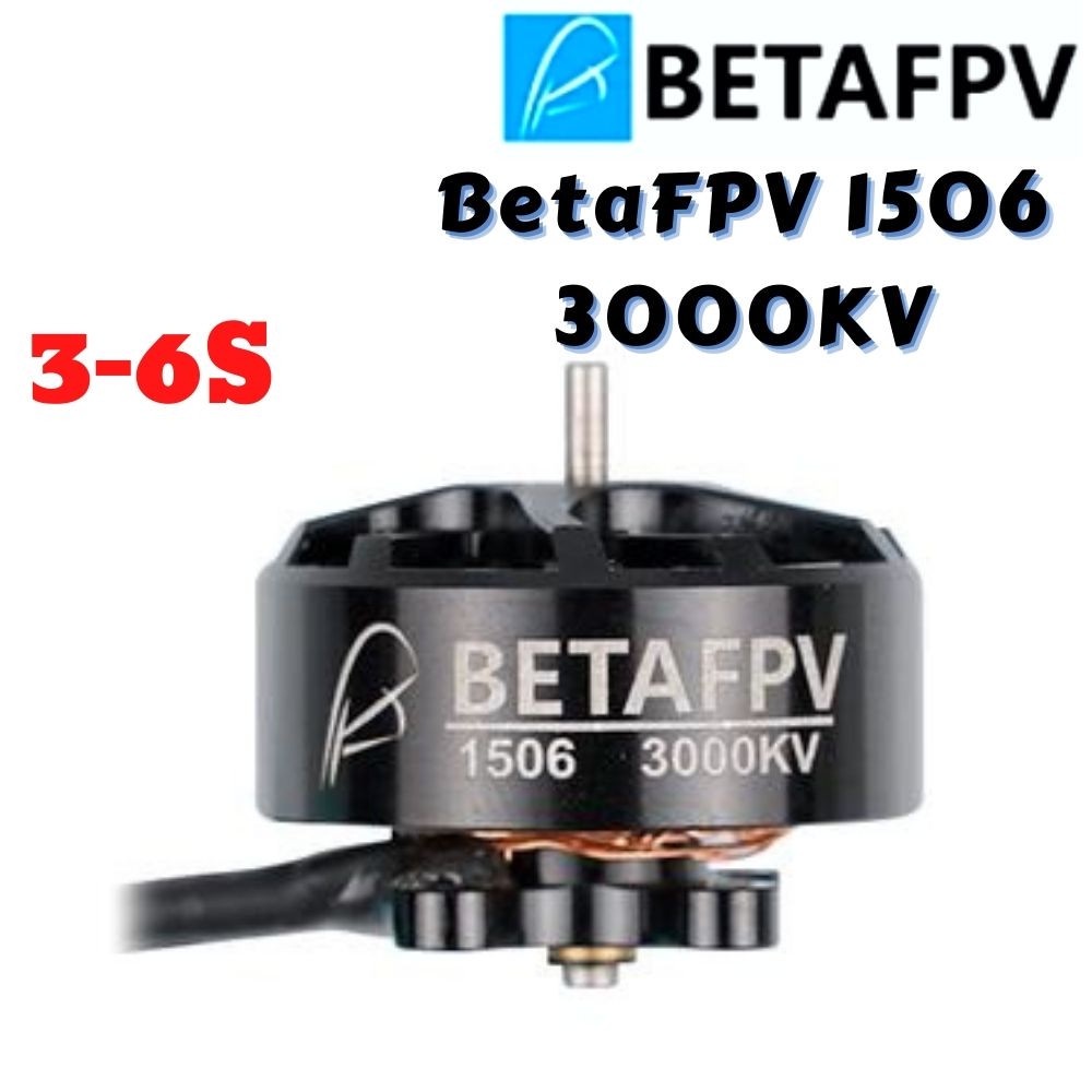 BetaFPV 1506 3000KV 1.5mm 3-6S Brushless Motors For Pavo30 BT1506-30B ...