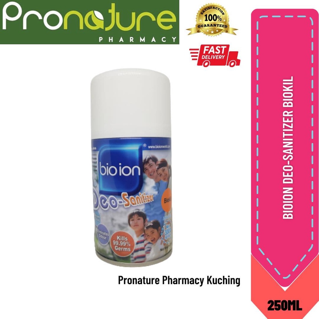 BIOION BIO ION DEO-SANITIZER BIOKIL 250ML | Shopee Malaysia