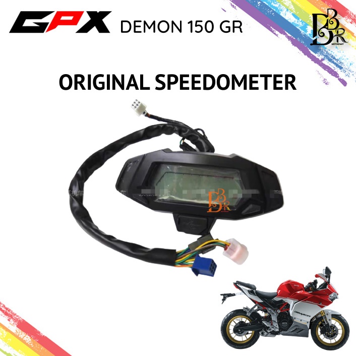 GPX DEMON 150GR Original Digital SpeedoMeter Meter Unit | Shopee Malaysia