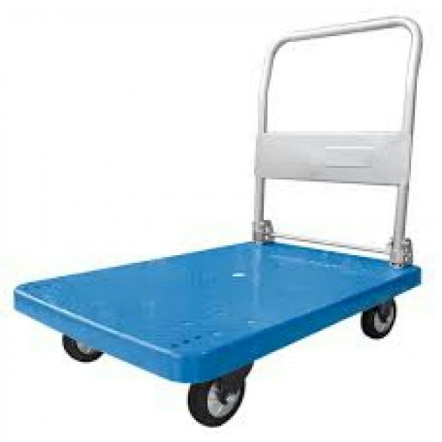 300KG HEAVY DUTY PLASTIC PLATFORM TROLLEY | Shopee Malaysia