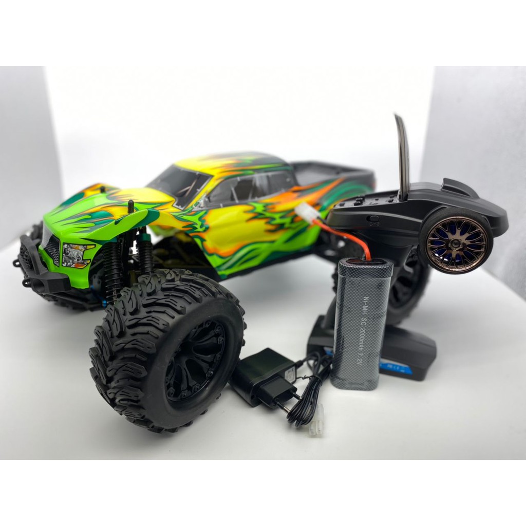 94701 HSP 1/10 SCALE 4 WHEEL Wolverine Electric Power RC Monster Truck ...