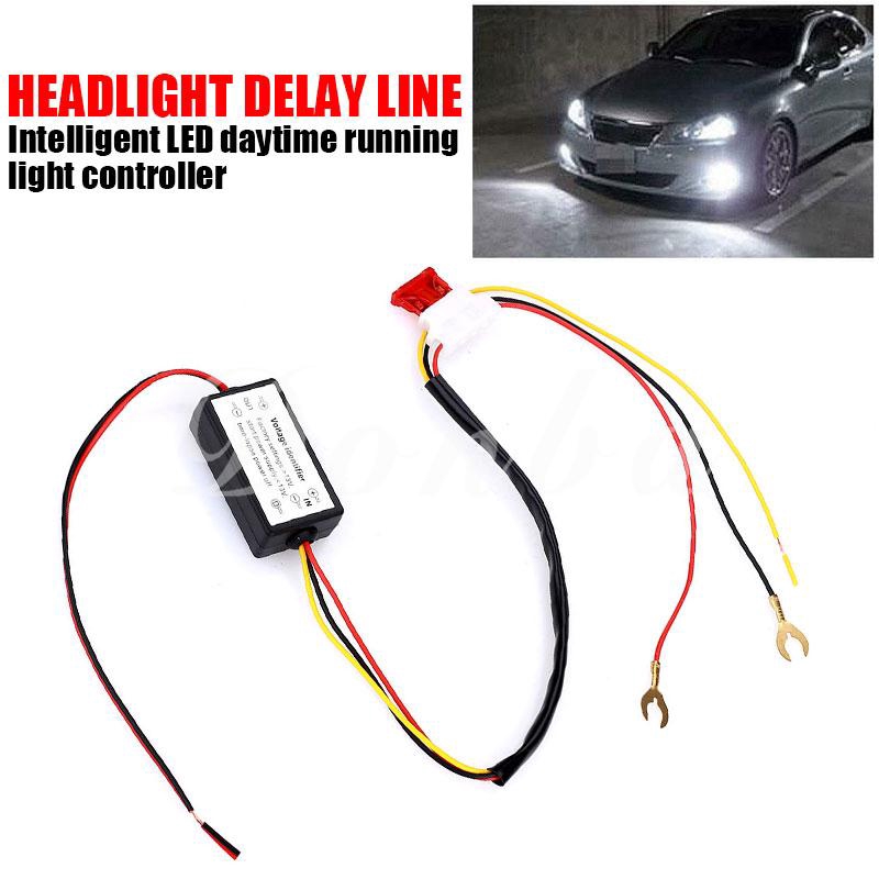 Auto DRL Control Block Philips LED DayLight 9 Car Universal Daytime ...