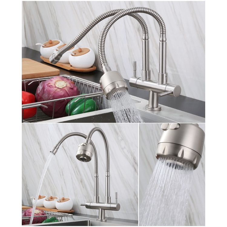 Pillar Sink Tap | Kitchen Sink Tap | Kitchen Sink Faucet | Double ...