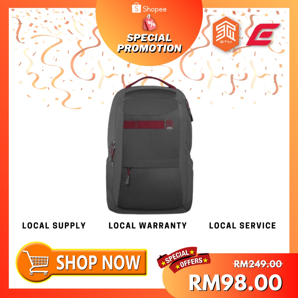 STM Stories Collection - Trilogy Laptop Backpack (15'') | Shopee Malaysia