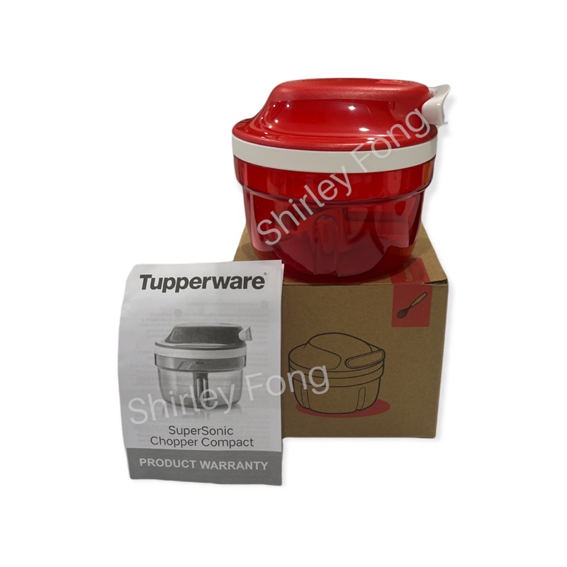 Tupperware SuperSonic Chopper (Red) | Shopee Malaysia
