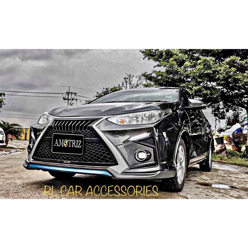 Toyota Vios Yaris 2018 2019 2020 2021 2022 amotriz front bumper bodykit ...