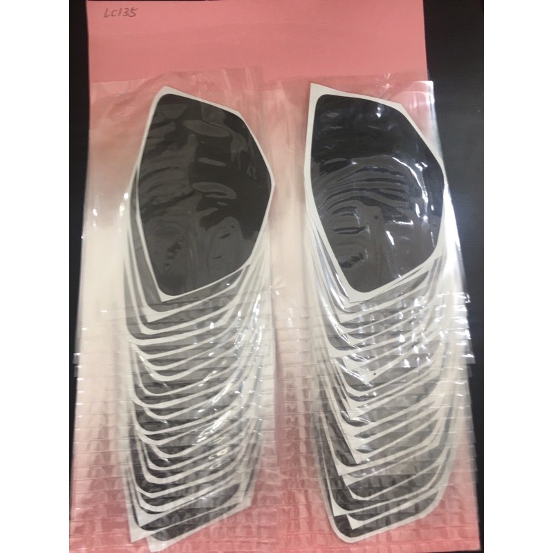 TINTED METER YAMAHA LC135 V1 STICKER TINTED METER STIKER METER GELAP ...