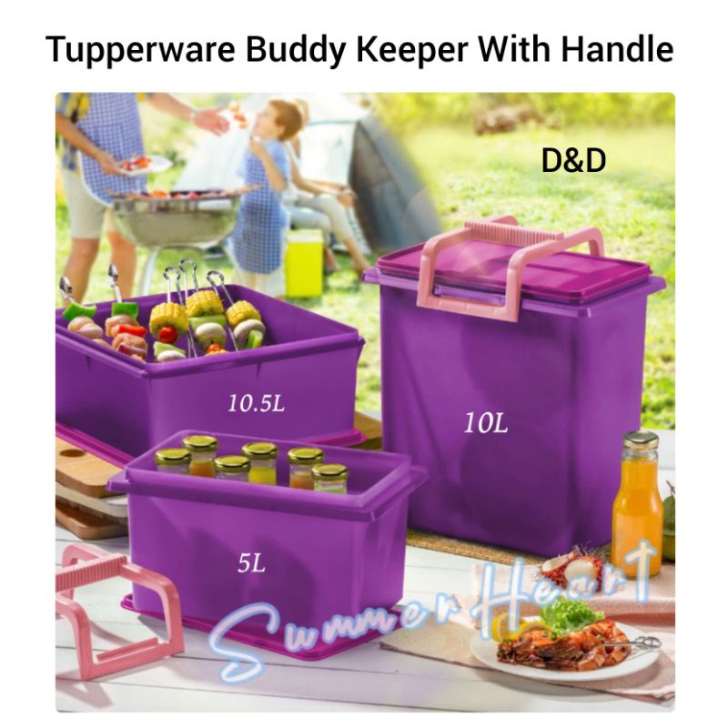 Tupperware Jumbo Buddy Keep N Carry | Tupperware Buddy Keeper With ...