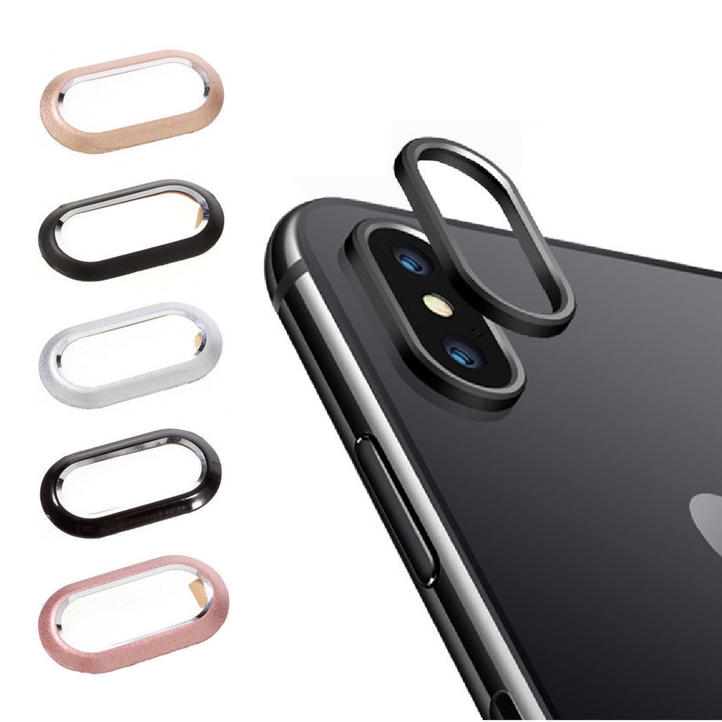 (READY STOCK) iPhone Back Camera Lens Protector Ring iPhone X XR XS MAX ...