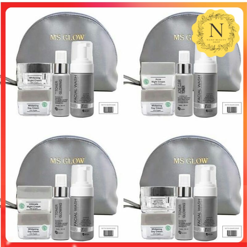 Ms Glow Skincare set (Whitening / Acne / Luminous / Ultimate) + FREE BAG | Shopee Malaysia