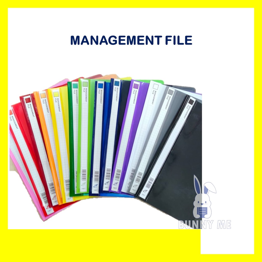 MANAGEMENT FILE / PVC REPORT FILE / PVC POCKET FILE EASTFILE 1807 ...