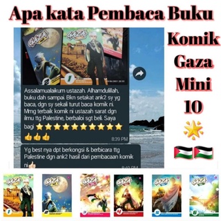 SET KOMIK MINI GAZA | KOMIK KANAK -KANAK| BUKU KANAK-KANAK | Shopee ...
