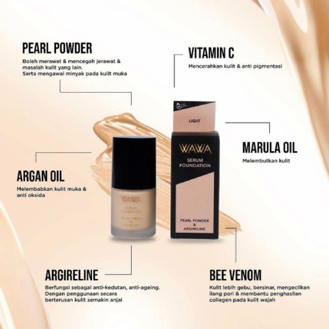 FOUNDATION WAWA ZAINAL | Shopee Malaysia