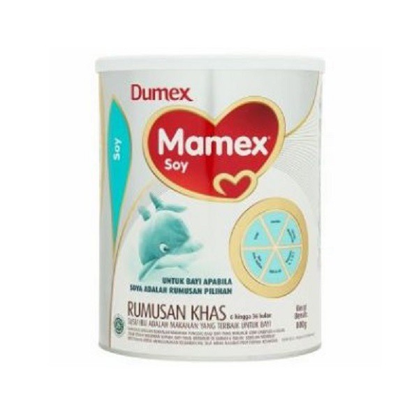 Dumex Mamex SOY Formulated Milk Powder RUMUSAN KHAS 6-36 Months 400g | Shopee Malaysia
