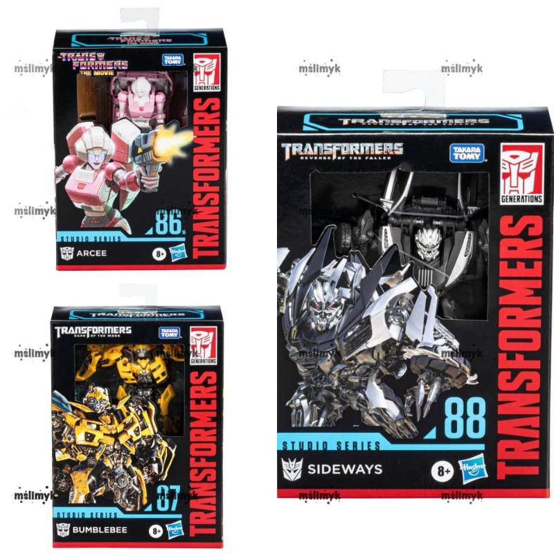 "mslimyk" Hasbro Transformers Studio Series 86 Arcee 87 Bumblebee 88 ...