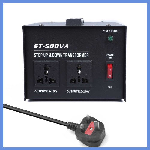 Intelligent Efficient Step Up Down Power Transformer 500W Home-use 100V ...