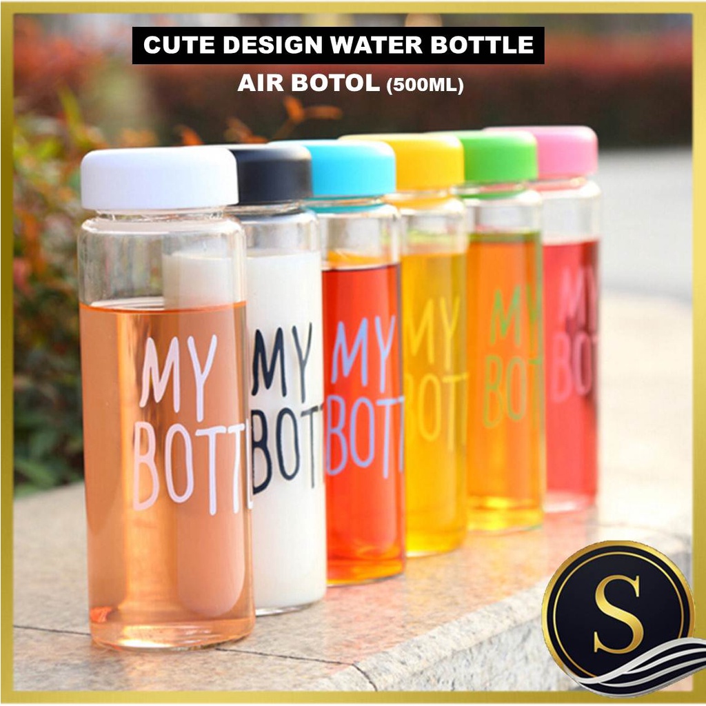 Bottle Botol Air Student Fashion Bottle Food Grade PP Material Nice ...