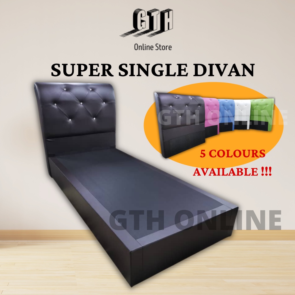 Katil Super Single Divan Katil Super Single Bed Frame Murah Super ...