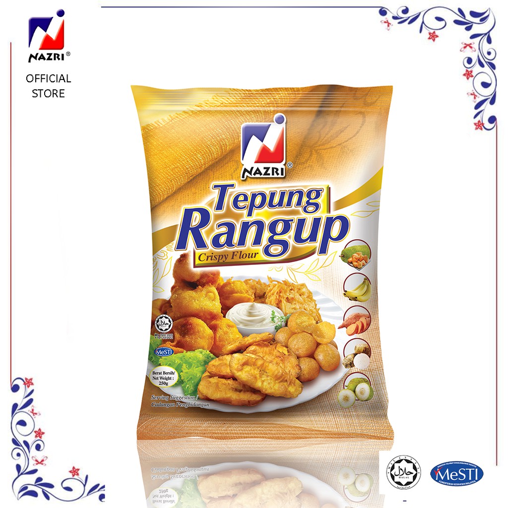NAZRI Tepung Rangup (250g)/NAZRI Crispy Flour (250g) | Shopee Malaysia