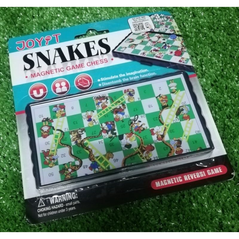JOYIT snakes magnetic game chess (dam ular) | Shopee Malaysia