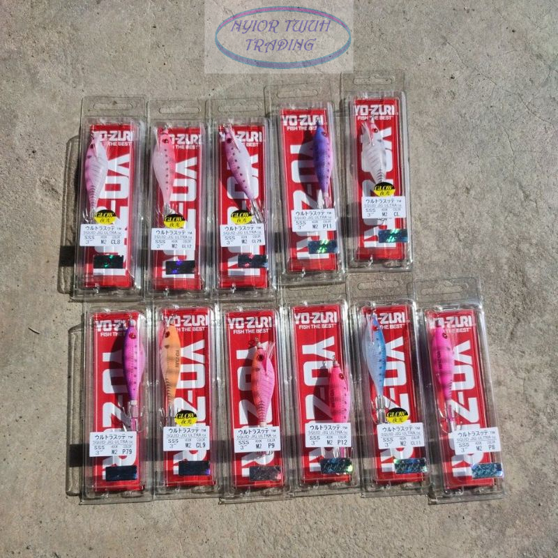 Yozuri Candat A330/A1703 Yozuri Squid Jig Ultra/ Candat sotong yozuri ...