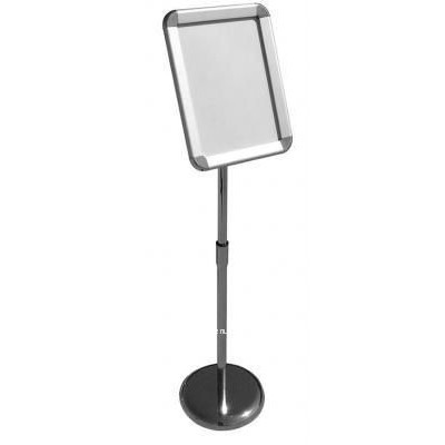 Stainless Steel A4 Adjustable Sign Board Stand 360 degree rotate ...