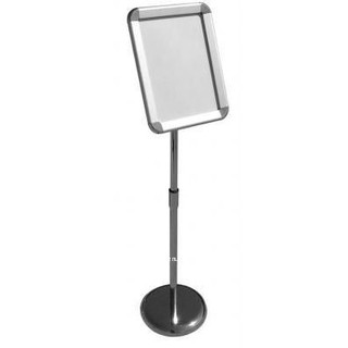 Stainless Steel A4 Adjustable Sign Board Stand 360 degree rotate ...