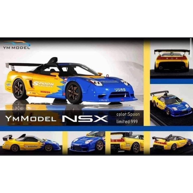 YM Model Honda NSX spoon Livery 1.64 | Shopee Malaysia