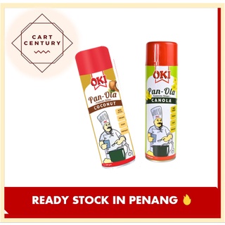 HALAL 400g OKI PAN-OLA Canola Oil Spray Coconut Oil Spray / NON-Stick ...