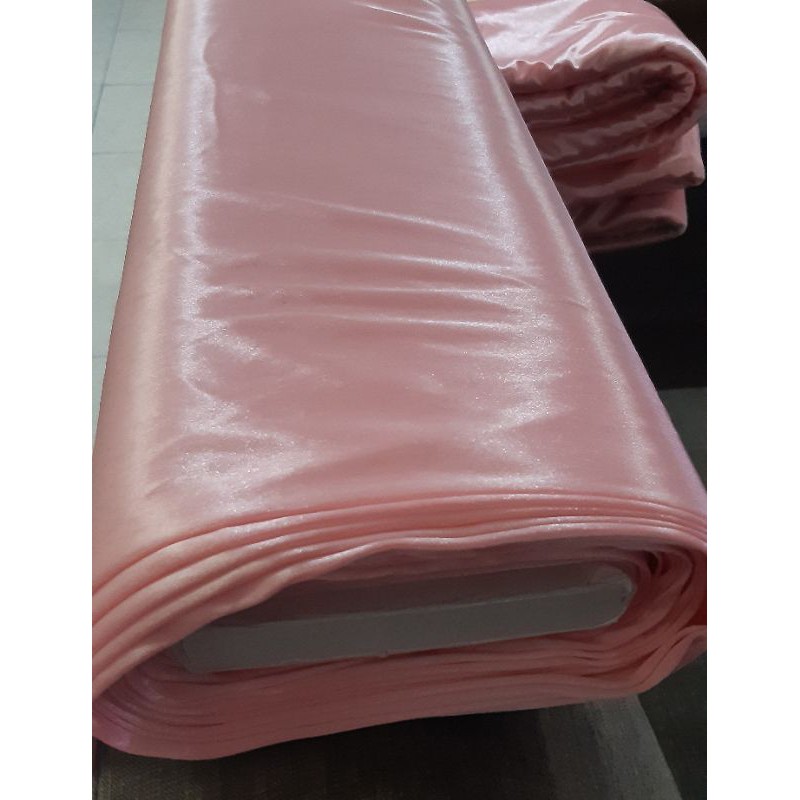 Kain JC/Jersey kilat, warna PINK, Bidang 60", harga per meter, sesuai ...