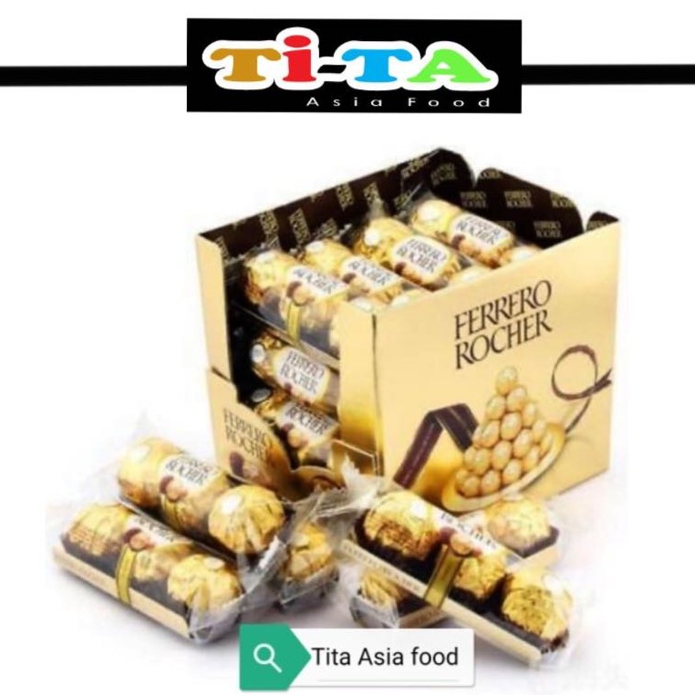 Tita [HALAL]Ferrero Rocher (T3 x 16 /1x24 /1X16) | Shopee Malaysia