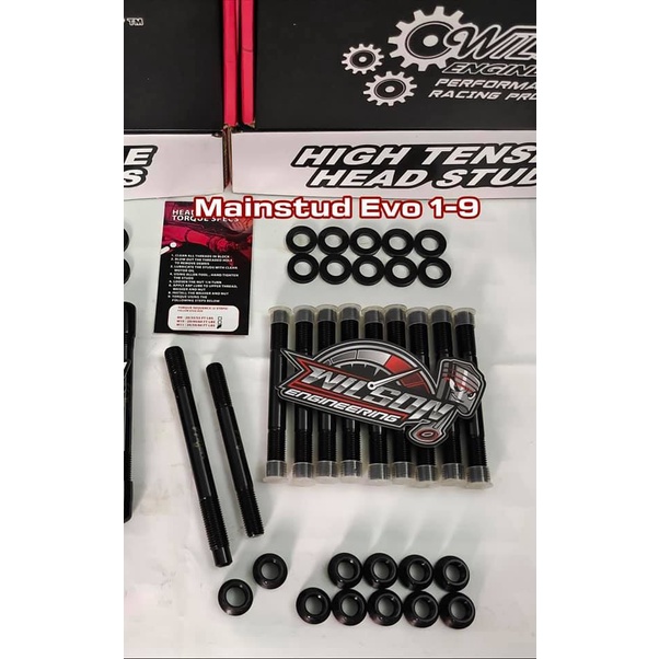 Evo Main Stud Mainstud Wilson Engineering + ARP Grease | Shopee Malaysia