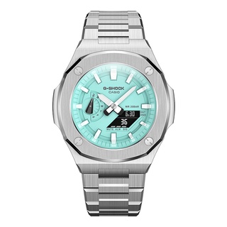 PP Nautilus Mod Kit For Casio ga2100 Metal Case with bracelet strap ...