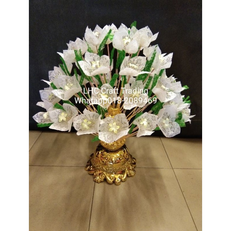 Bunga telur / bunga pahar(50batang) | Shopee Malaysia